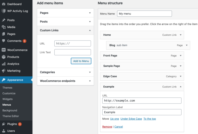 Comment ajouter un menu de navigation dans WordPress - ThemeLocal - Des conseils de blog qui ...