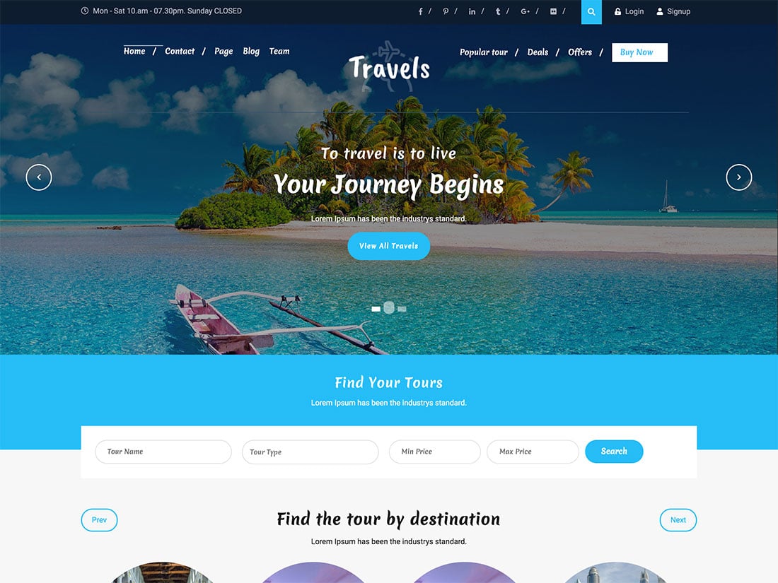 16 thèmes de voyage WordPress gratuits 2021 - ThemeLocal - Des conseils de blog qui fonctionnent ...