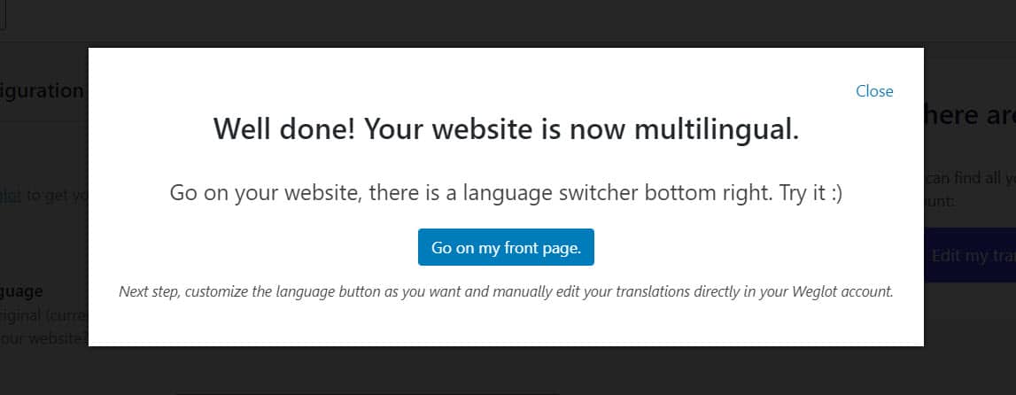Comment traduire votre site Web WordPress (à l'aide de Weglot) - ThemeLocal - Des conseils de ...