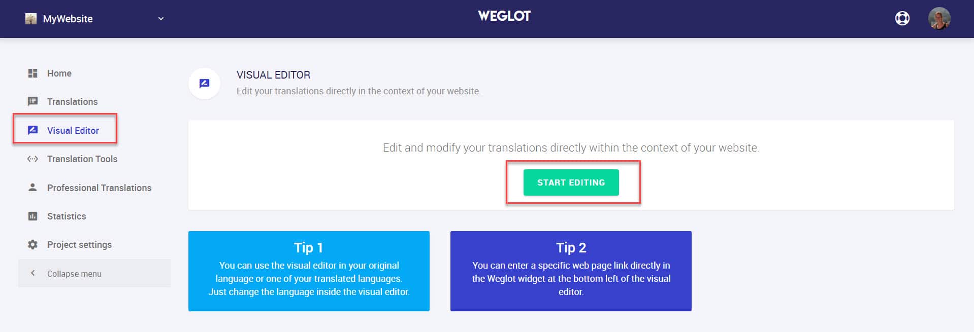Comment traduire votre site Web WordPress (à l'aide de Weglot) - ThemeLocal - Des conseils de ...