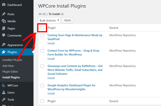 Comment installer en masse vos plugins préférés dans WordPress - ThemeLocal - Des conseils de ...