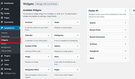 Comment utiliser l'éditeur visuel pour créer des widgets dans WordPress - ThemeLocal - Des ...