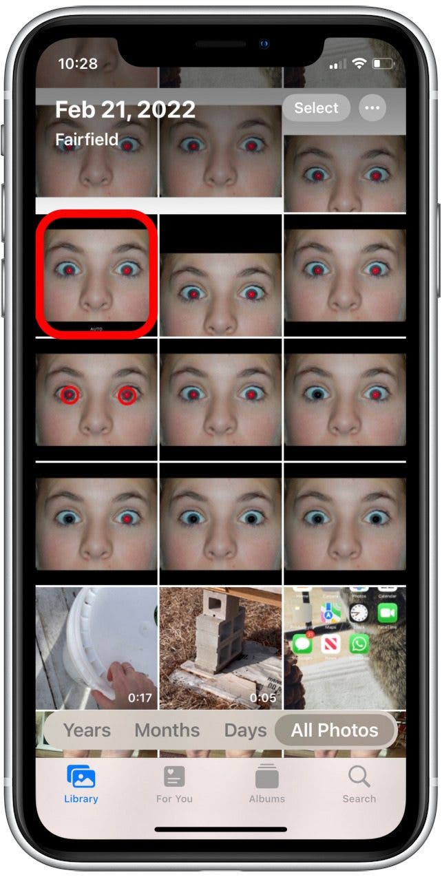 Comment réparer les yeux rouges sur l'application Photos iPhone et iPad ...