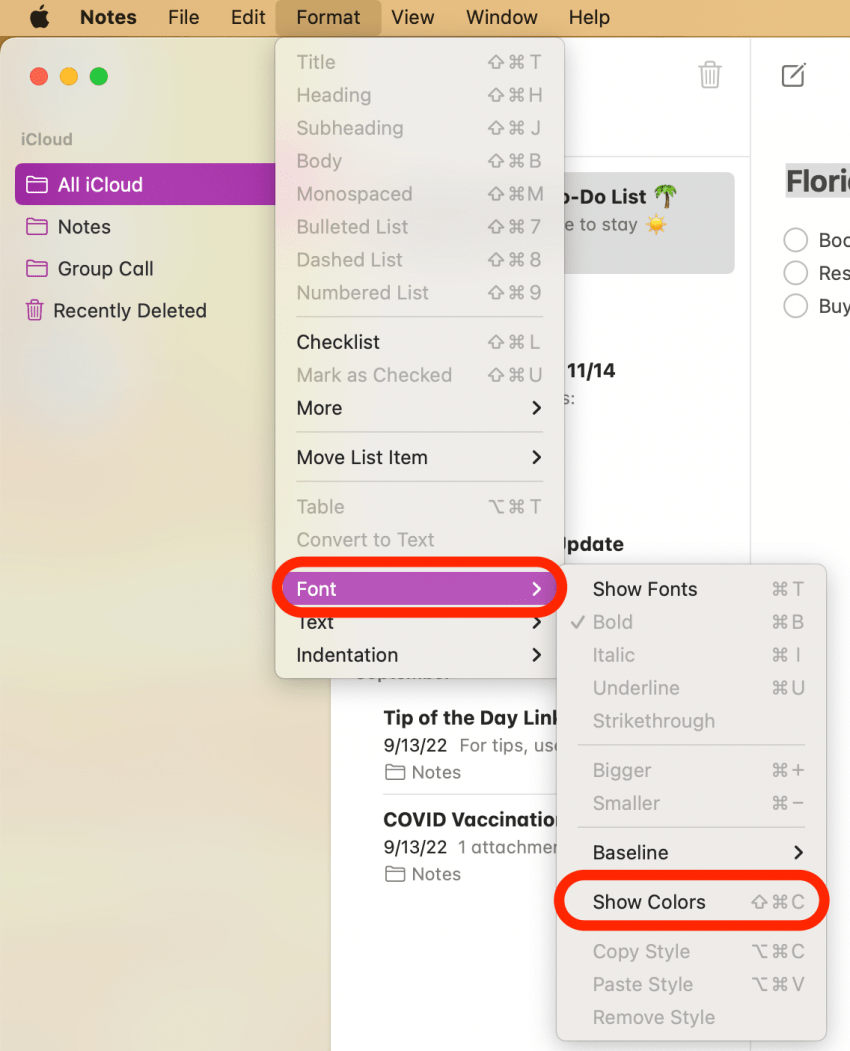 Changez facilement les couleurs du texte dans votre application Mac ...