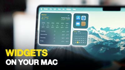Comment utiliser les widgets interactifs sur le bureau de votre Mac ...