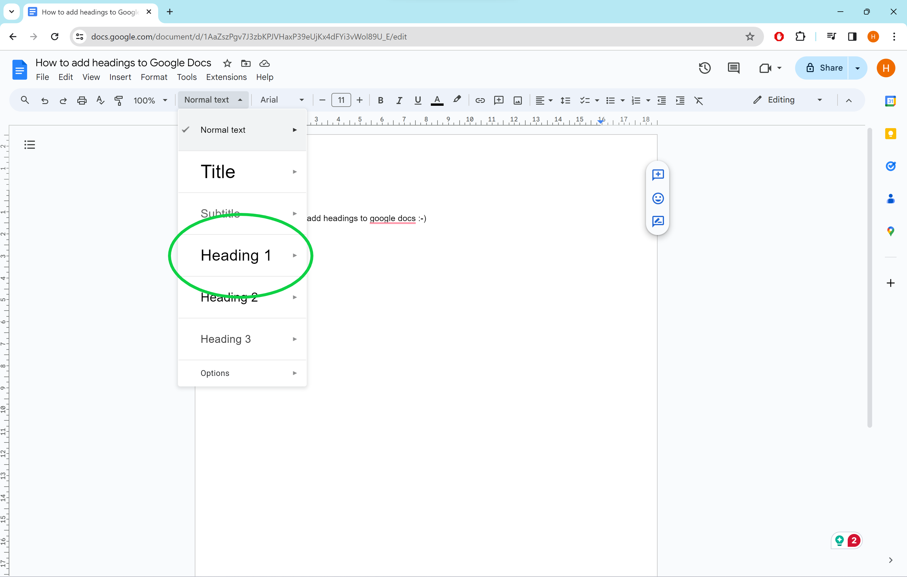 Comment ajouter des titres à Google Docs - ThemeLocal - Des conseils de ...